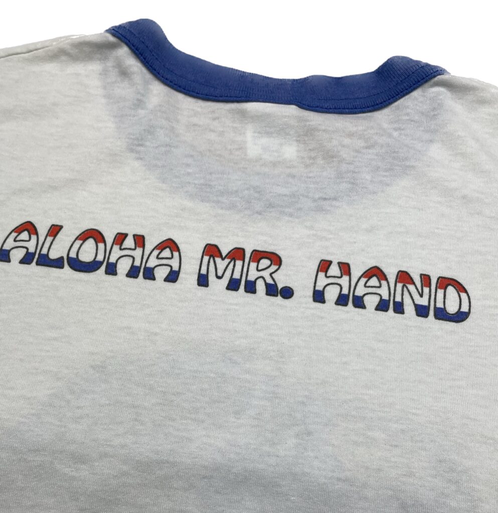 90’s BEASTIE BOYS “ALOHA MR HAND” Ringer Tee – ALIVE Used Clothing